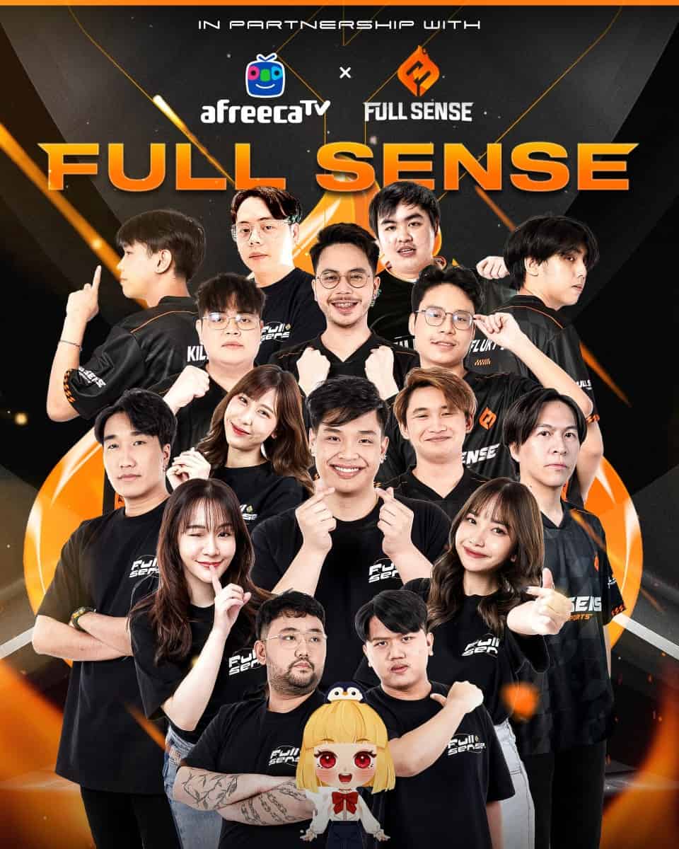 AfreecaTV ผนึกกำลัง Full Sense ขนสตรีมเมอร์ชั้นนำสาย VALORANT เสริมทัพ! พร้อมกิจกรรมพิเศษลุ้น ...