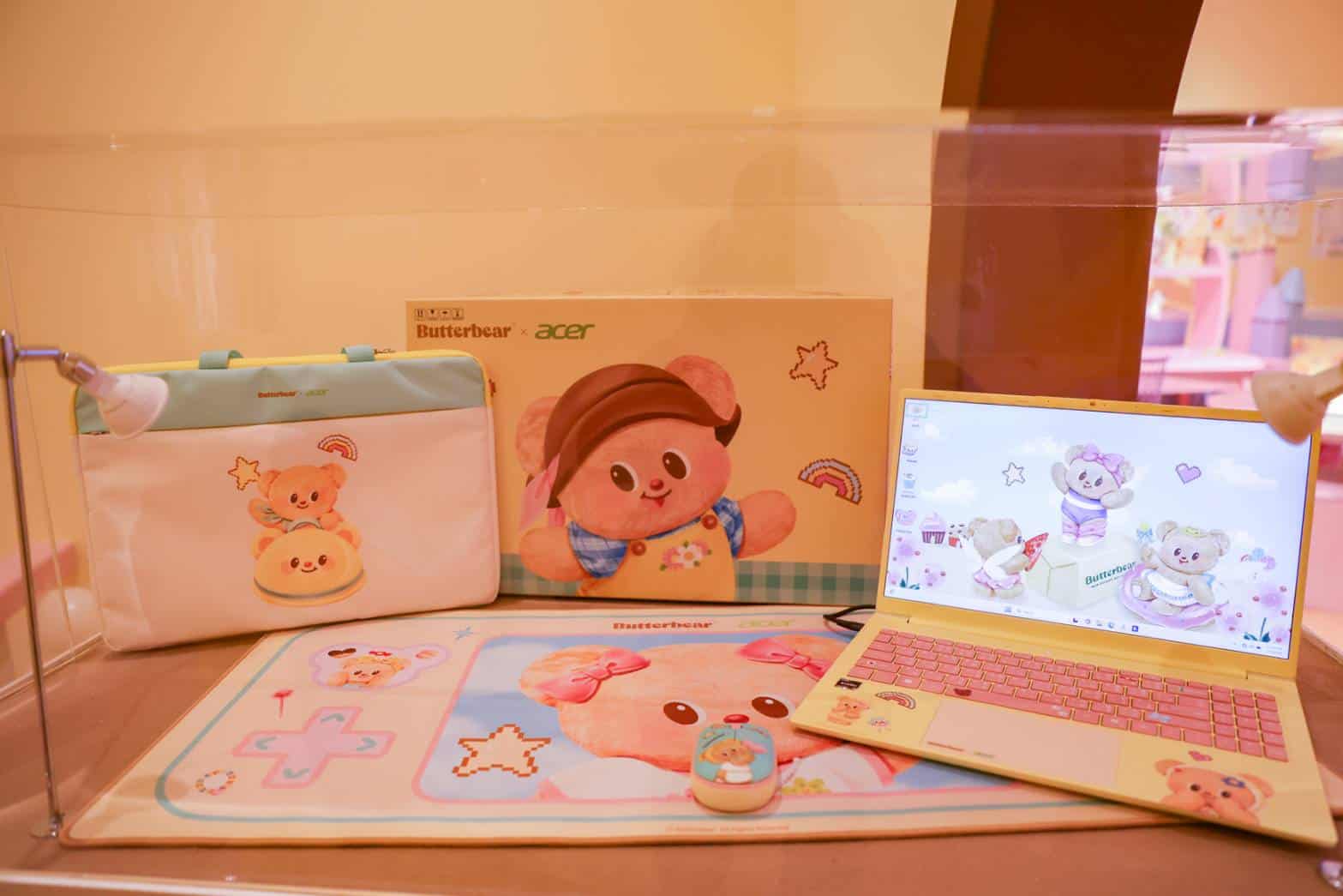 Acer x Butterbear เปิดตัวโน้ตบุ๊กรุ่นลิมิเต็ด ตอบโจทย์มัมหมี พ่อหมี สายคิวท์ด้วยดีไซน์ที่ใช่และ ...